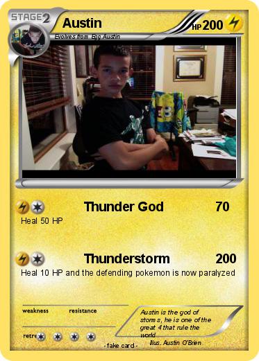 Pokémon Austin 600 600 - Thunder God - My Pokemon Card