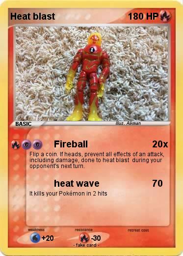 Pokémon Heat blast 29 29 - Fireball - My Pokemon Card