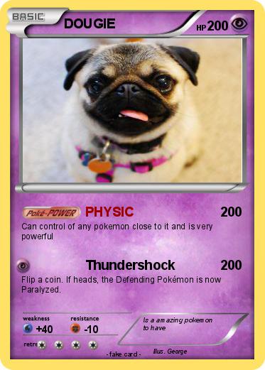 Pokémon DOUGIE 8 8 - PHYSIC - My Pokemon Card