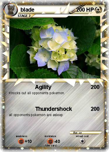 Pokémon blade 246 246 - Agility - My Pokemon Card