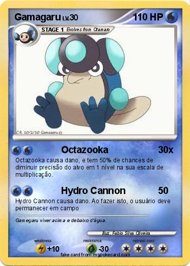 Pokémon Gamagaru - Octazooka - My Pokemon Card