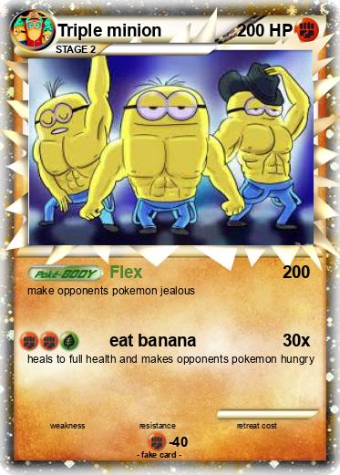Pokémon Triple minion 1 1 - Flex - My Pokemon Card