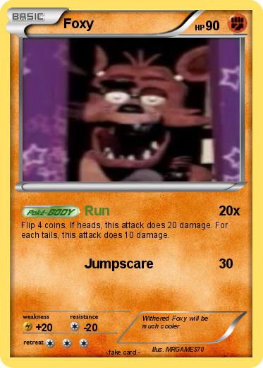 Pokémon Foxy 1064 1064 - Run - My Pokemon Card