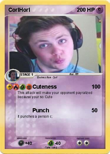 Pokémon CorlHorl - Cuteness - My Pokemon Card