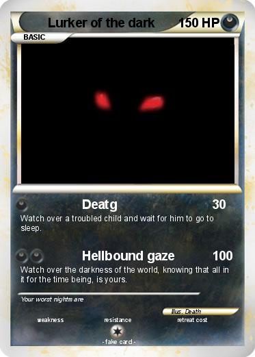 Pokémon Lurker of the dark - Deatg - My Pokemon Card
