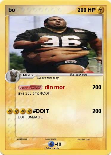 Pokémon 1 96394 96394 - din mor - My Pokemon Card