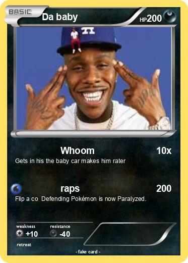 Pokémon Da baby 149 149 - Whoom - My Pokemon Card