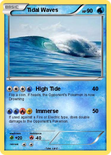 Pokémon Tidal Waves - High Tide - My Pokemon Card
