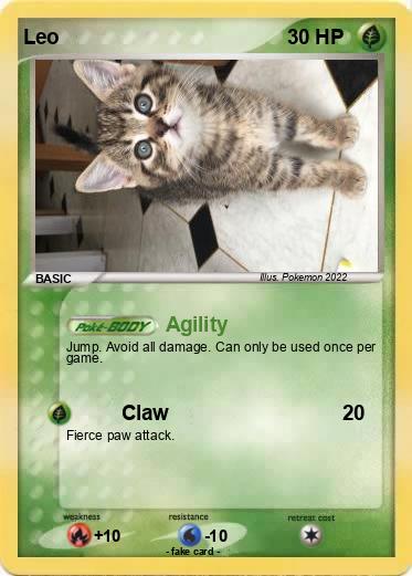 Pokémon Leo 1522 1522 - Agility - My Pokemon Card