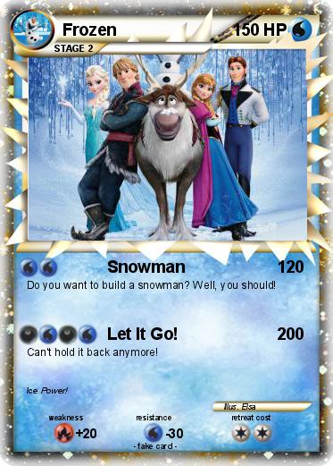Pokémon Frozen 98 98 - Snowman - My Pokemon Card