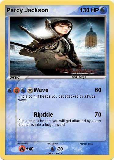 Pokémon Percy Jackson 598 598 - Wave - My Pokemon Card