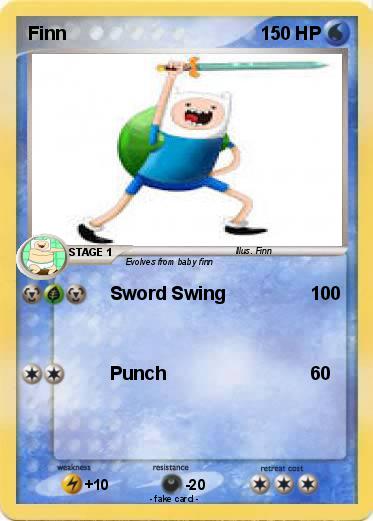 Pokémon Finn 1739 1739 - Sword Swing - My Pokemon Card