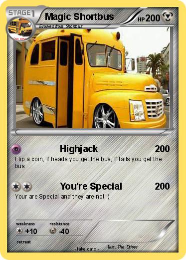 Pokémon Magic Shortbus - Highjack - My Pokemon Card
