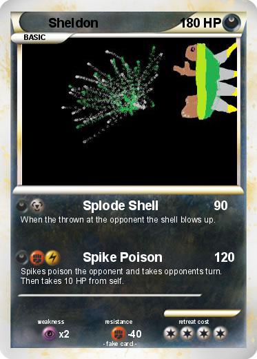Pokémon Sheldon 340 340 - Splode Shell - My Pokemon Card