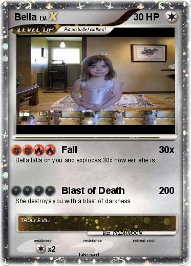 Pokémon Bella 296 296 - Fall - My Pokemon Card
