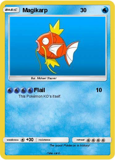 Pokémon Magikarp 1874 1874 - Flail - My Pokemon Card