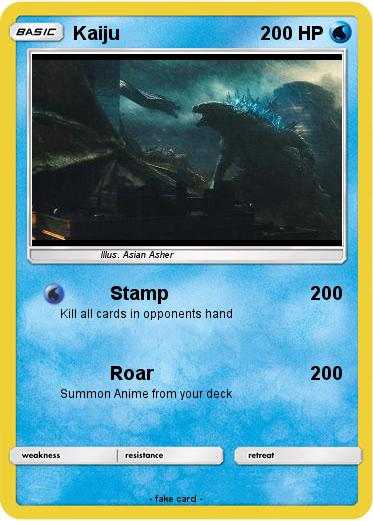 Pokémon Kaiju 53 53 - Stamp - My Pokemon Card