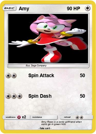 Pokémon Amy 1046 1046 - Spin Attack - My Pokemon Card
