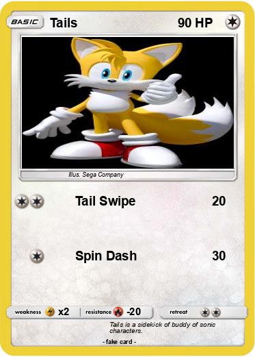 Pokémon Tails 1476 1476 - Tail Swipe - My Pokemon Card