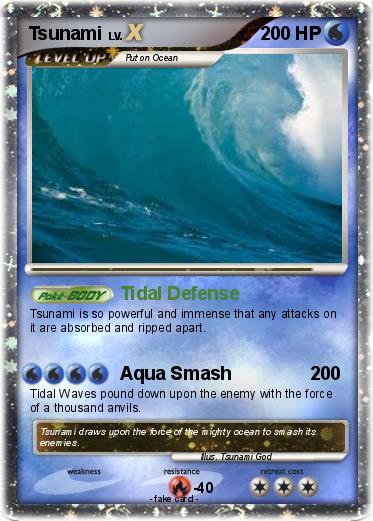 Pokémon Tsunami 104 104 - Tidal Defense - My Pokemon Card