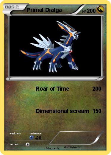 Pokémon Primal Dialga 367 367 - Roar of Time - My Pokemon Card