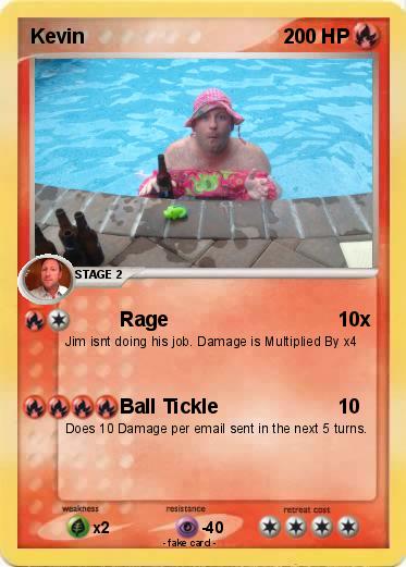 Pokémon Kevin 1089 1089 - Rage - My Pokemon Card