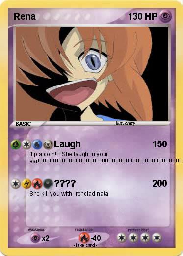Pokémon Rena 44 44 - Laugh - My Pokemon Card