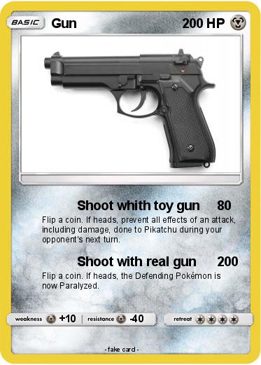 Pokémon Gun 642 642 - Shoot whith toy gun - My Pokemon Card