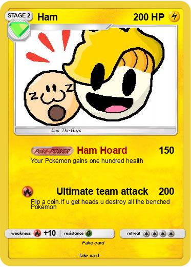 Pokémon Ham 139 139 - Ham Hoard - My Pokemon Card