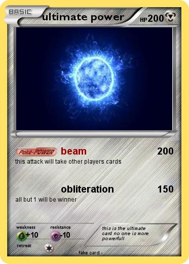 Pokémon ultimate power 10 10 - beam - My Pokemon Card