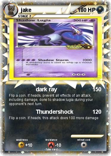 Pokémon jake 895 895 - dark ray - My Pokemon Card