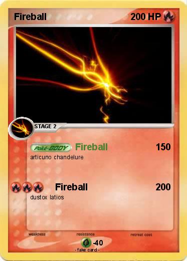 Pokémon Fireball 189 189 - Fireball - My Pokemon Card