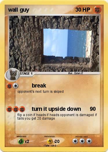 Pokémon wall guy - break - My Pokemon Card