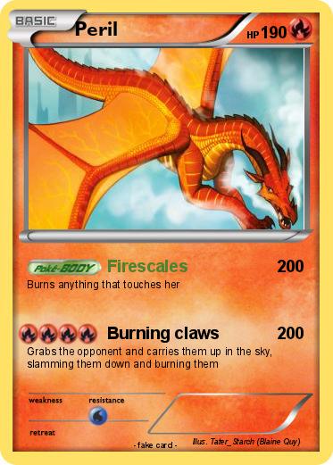 Pokémon Peril 47 47 - Firescales - My Pokemon Card