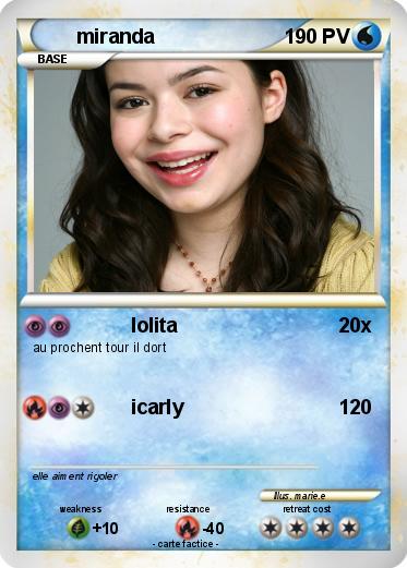 Pokémon miranda 57 57 - lolita - Ma carte Pokémon