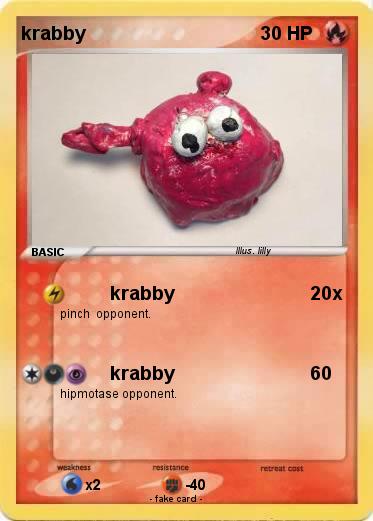 Pokémon krabby 101 101 - krabby - My Pokemon Card