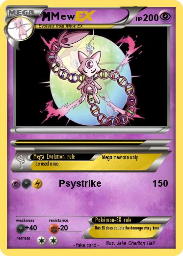 Pokémon Mew 8005 8005 - Psystrike - My Pokemon Card