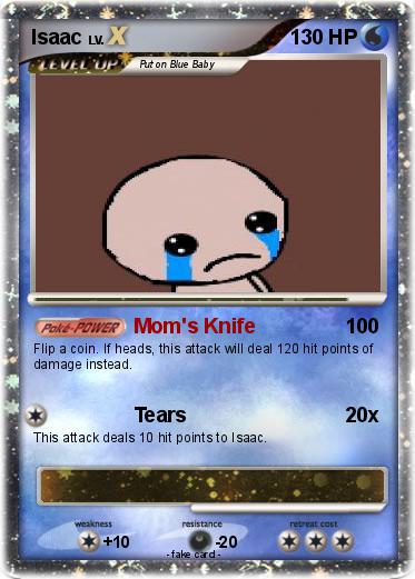 Pokémon Isaac 204 204 - Mom's Knife - My Pokemon Card