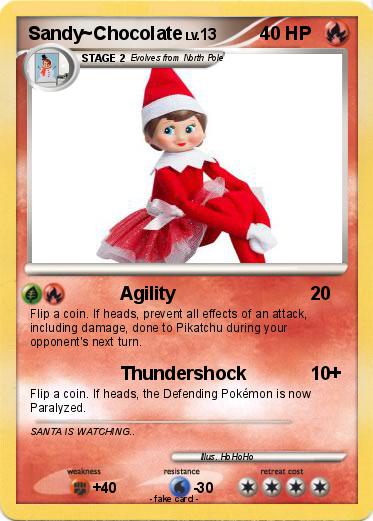 Pokémon Sandy Chocolate - Agility - My Pokemon Card
