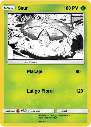 Pokémon Saur 5 5 - Placaje - Mi carta pokémon