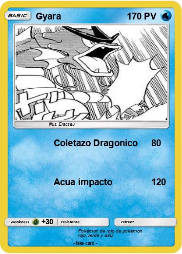 Pokémon Gyara - Coletazo Dragonico - Mi carta pokémon