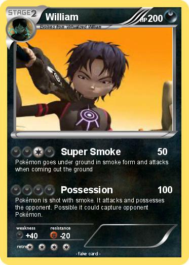 Pokémon William 746 746 - Super Smoke - My Pokemon Card