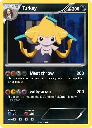 Pokémon Turkey 55 55 - Meat throw - My Pokemon Card