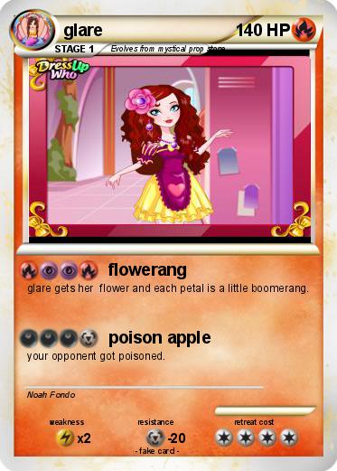 Pokémon glare 8 8 - flowerang - My Pokemon Card