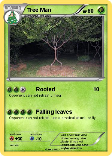 Pokémon Tree Man 14 14 - Rooted - My Pokemon Card