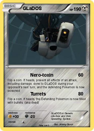 Pokémon GLaDOS 273 273 - Nero-toxin - My Pokemon Card