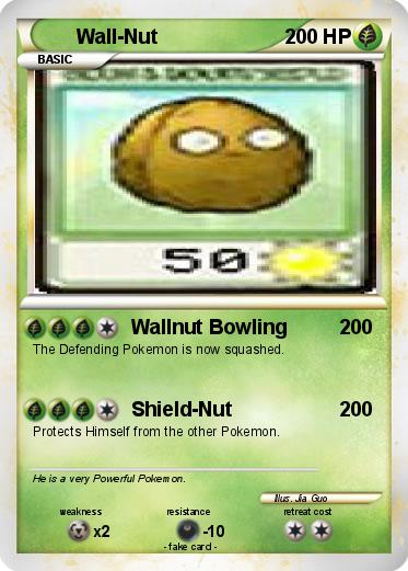 Pokémon Wall Nut 42 42 - Wallnut Bowling - My Pokemon Card