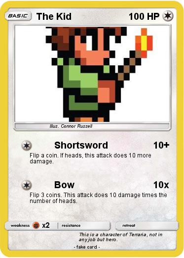 Pokémon The Kid 30 30 - Shortsword - My Pokemon Card