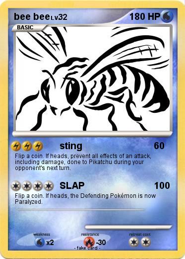 Pokémon bee bee 2 2 - sting - My Pokemon Card