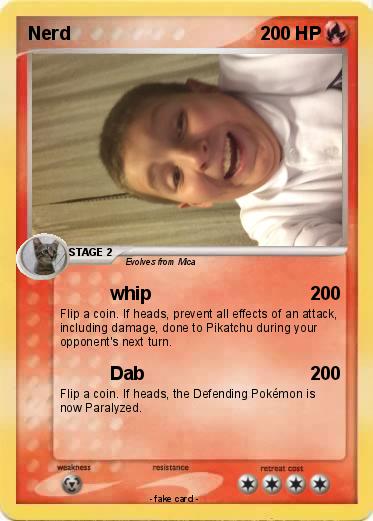 Pokémon Nerd 389 389 - whip - My Pokemon Card